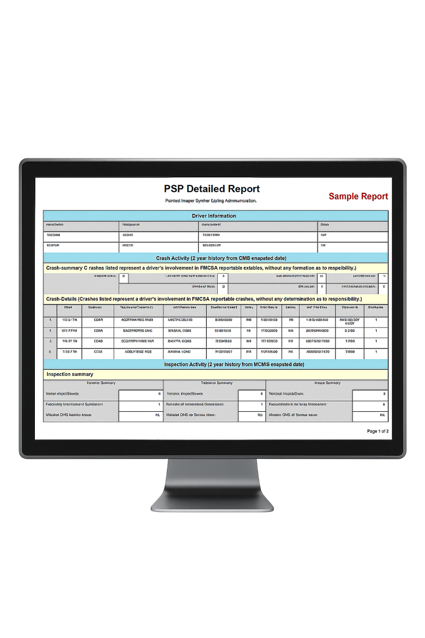 Understanding FMCSA PSP Records And Their Importance