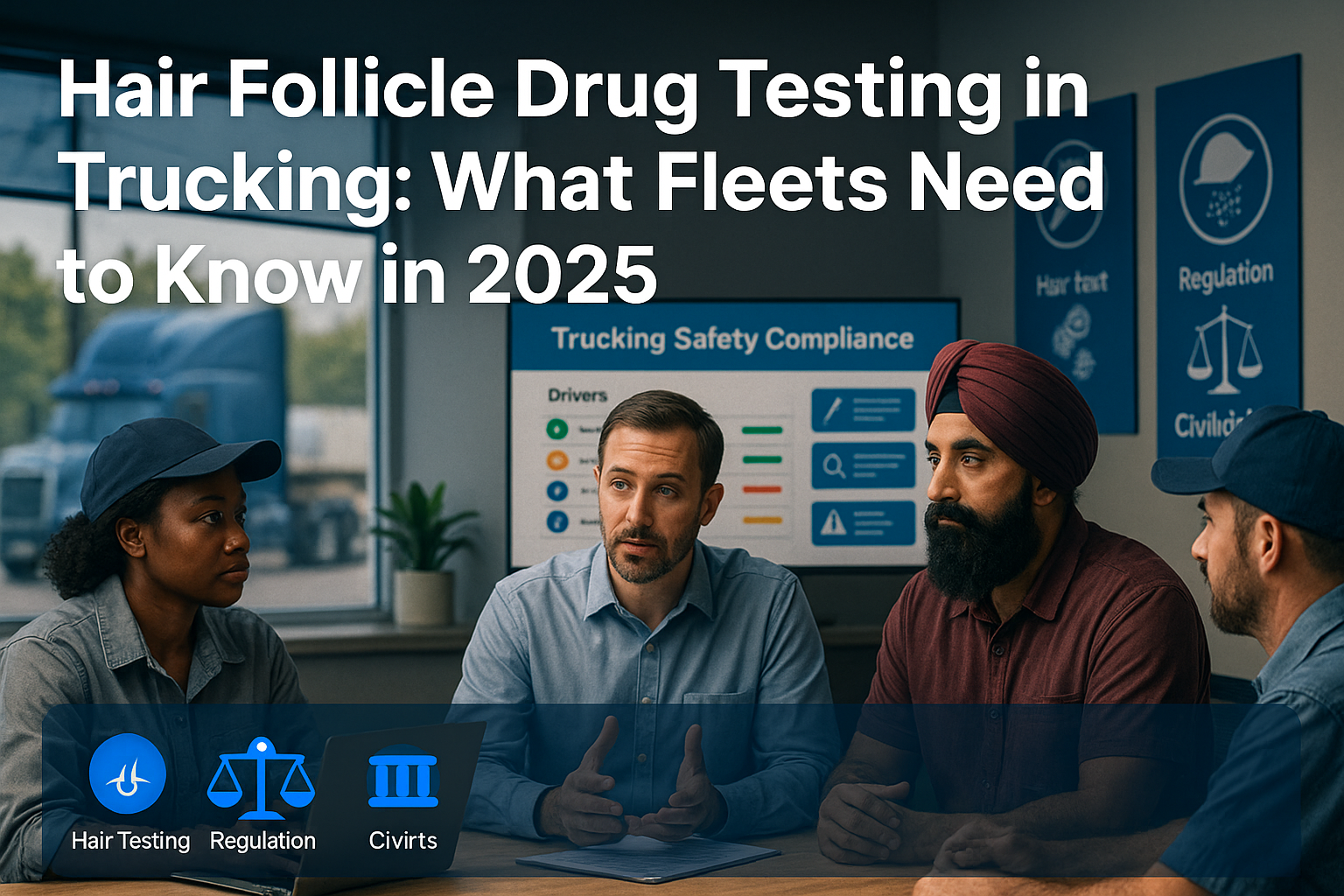 Hair Follicle Drug Testing In Trucking: What Fleets Need To Know In 2025